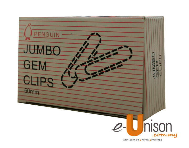 Jumbo Gem Paper Clip 50mm | Lazada