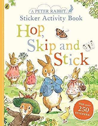 Peter Rabbit Hop, Skip, Stick Sticker Activity หนังสือภาษาอังกฤษมือ1 ...
