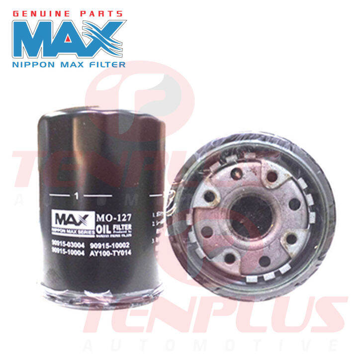 Max Oil Filter Toyota Corolla, Echo, RAV 4, Echo, Vios, Alphard, Camry ...