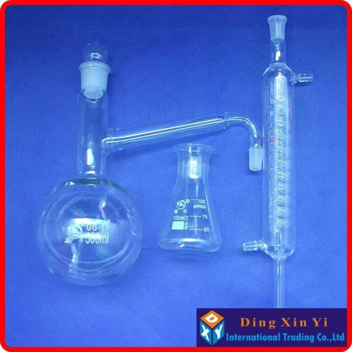 Distiling Apparatus with ground glass joints,Glass distillation unit ...