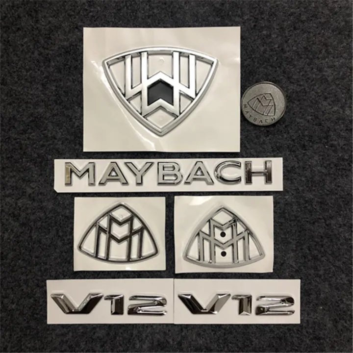 The new Mercedes-Benz S680 logo rear tail logo S-class S400 modified ...