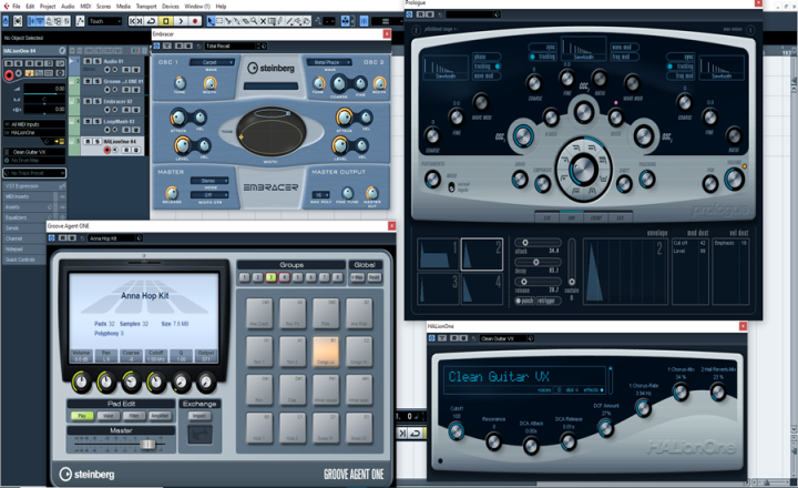 Cubase 5.1.2 พร้อม OVERLOUD : TH3 +Extras (Activate PC x86) พร้อม ...