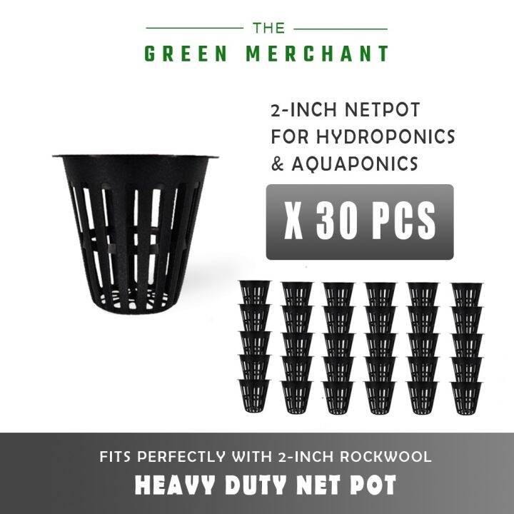 2-inch Net Pots (30pcs) Hydroponics Aquaponics | Lazada PH