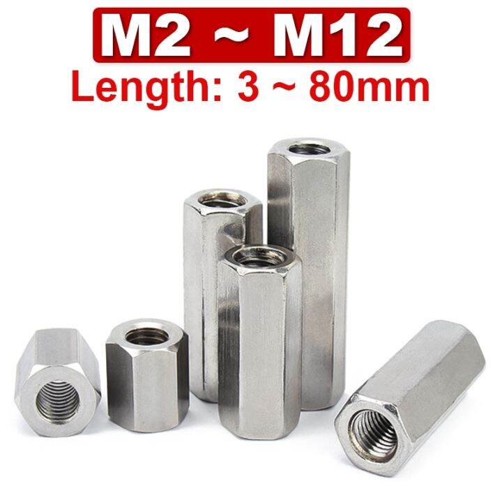 M2 M12 Double Pass Hexagonal Stud Bracket PCB Motherboard Gasket Pillar Nut Internal Threaded ...