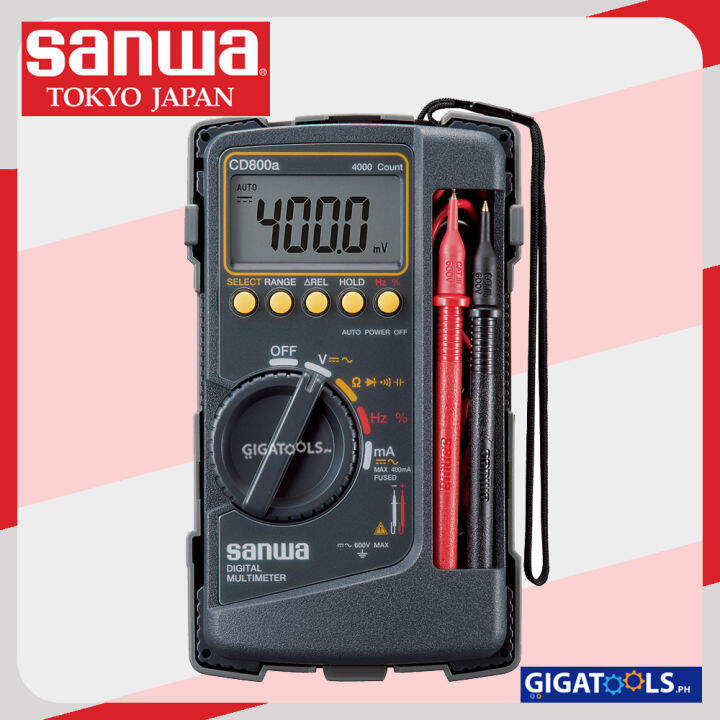 Sanwa CD800A Digital Multimeter All-in-One DMM [GIGATOOLS] | Lazada PH