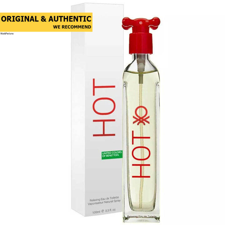 Benetton Hot EDT 100 ml. | Lazada.co.th