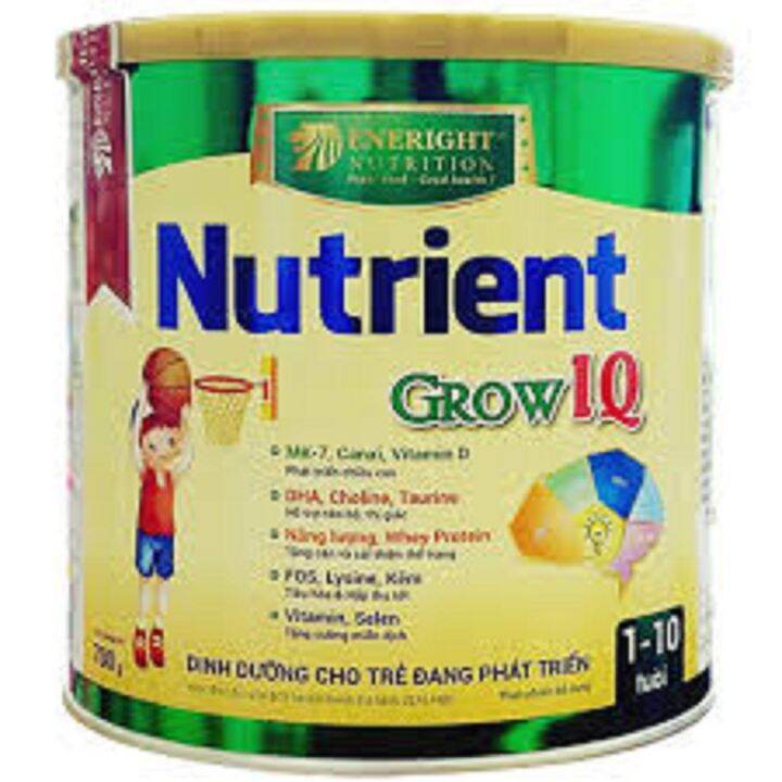 Sữa Bột Nutrien Grow IQ Hộp 700g Dinh dưỡng cho trẻ đang phát triển ...