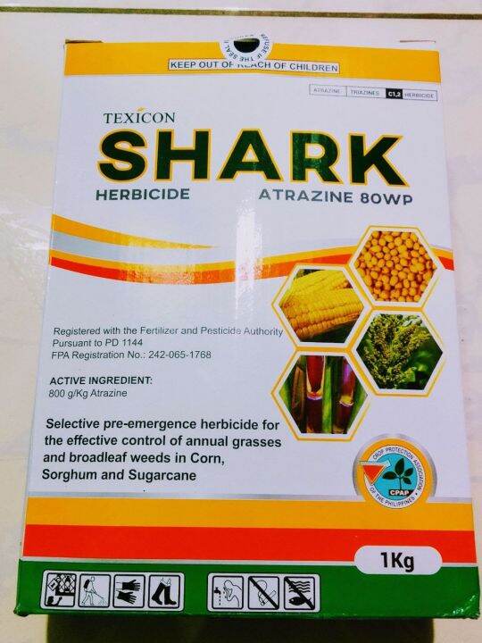 SHARK 80WP ATRAZINE HERBICIDE (KILO) BY TEXICON | Lazada PH