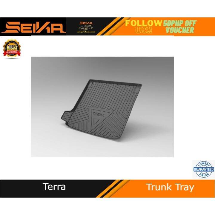 Nissan Terra Cargo Trunk Tray Car Matting (2018-2023) | Lazada PH