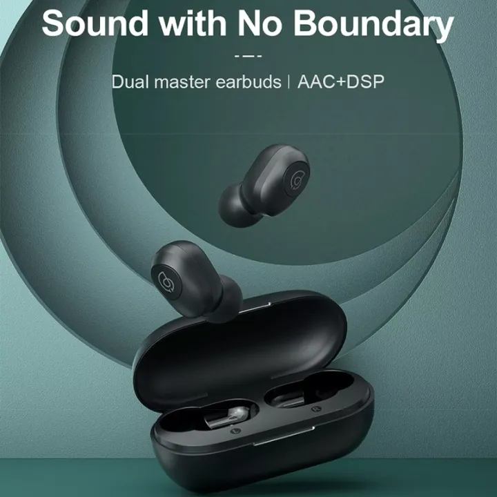 Haylou GT2S Bass Bluetooth 5.0 หูฟังไร้สาย AAC + DSP เผยเสียง Lossless ...