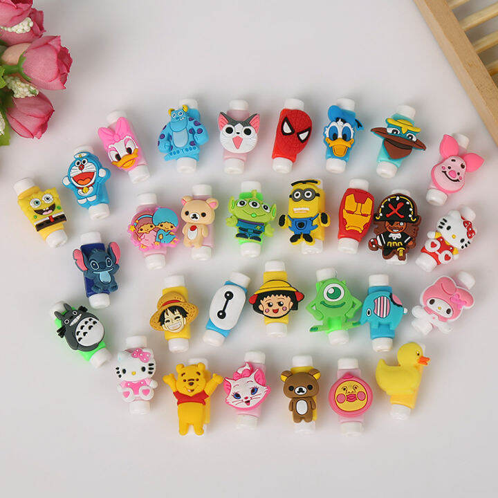 1 PCS Mini Cute Cartoon Cable Protector | Lazada