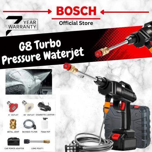 BOSCH 999VF Cordless Water Jet Portable Car Wash High Pressure Water ...