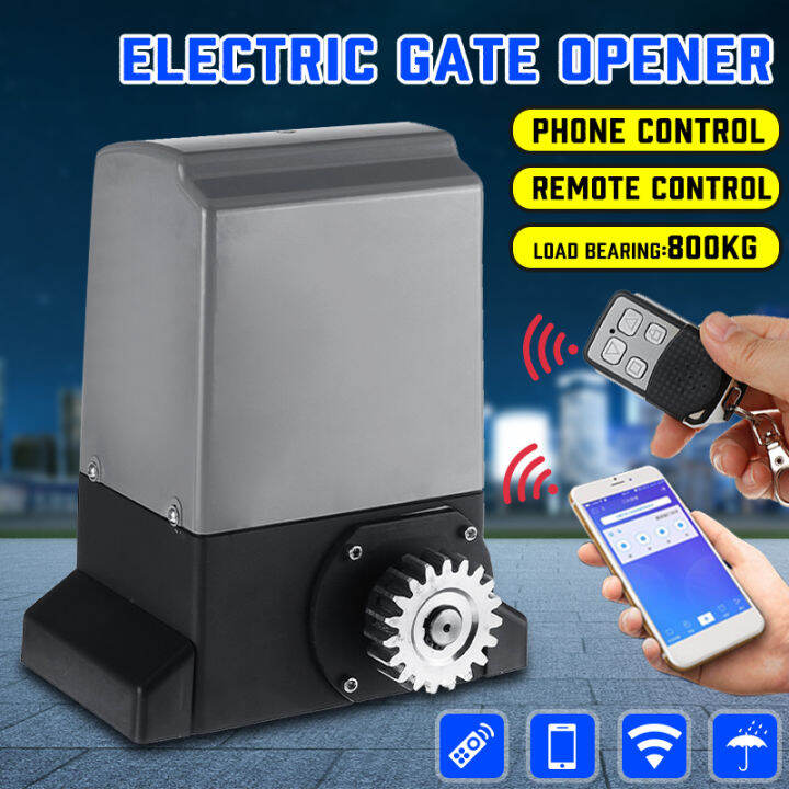 Smart Home Automatic Sliding Door Gate Opener Motor Heavy Duty Electric ...