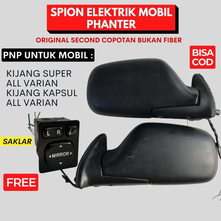 Spion Mobil Phanter Original Pnp Untuk Mobil Kijang Super Kijang Kapsul ...