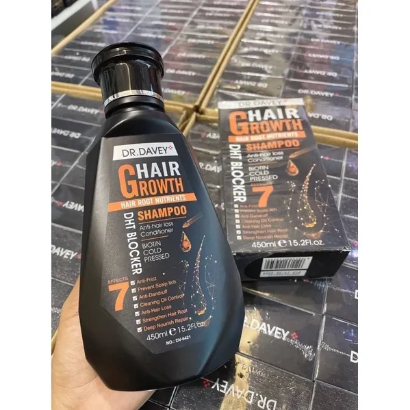 ️dr Davey Hair Growth Essential Oil Biotin Cold Pressed Dht Blocker