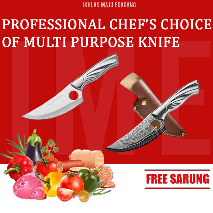 Damascus Chef Professional Multi Purpose Knife | Lazada