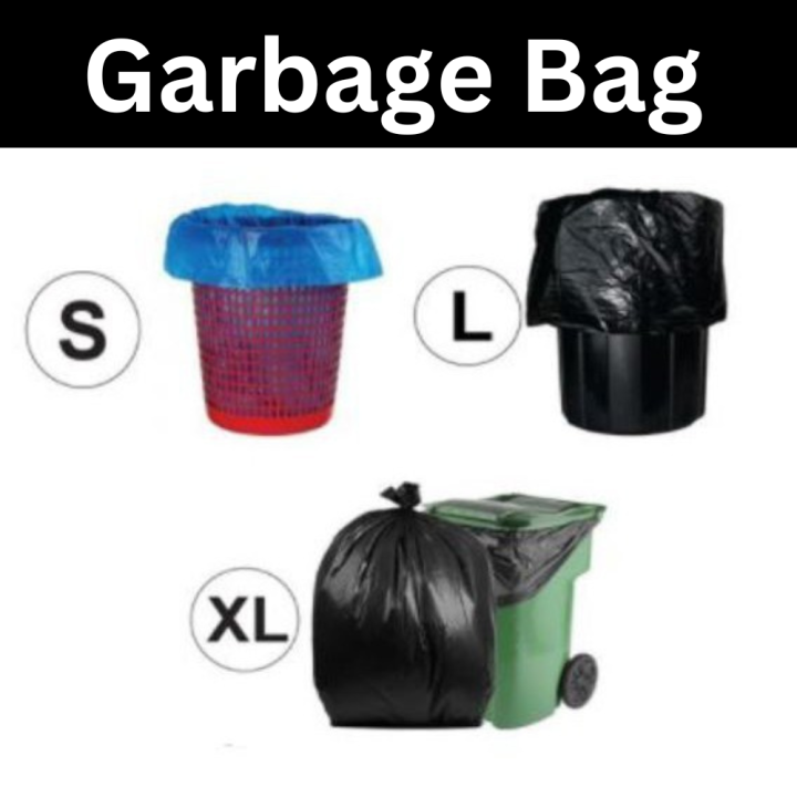 (30pcs) High quality Garbage bag / Rubbish Bag / Beg Sampah size: 47x54 ...