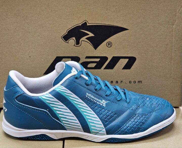 รองเท้าฟุตซอล PAN รุ่น VIGOR X THUNDER ELVALOY รหัส PF14PB ของเเท้ 100% ...