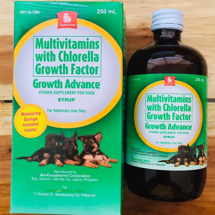 [SOUTH VET] 250ml Growth Advance Vitamin Supplement For Dogs Syrup ...