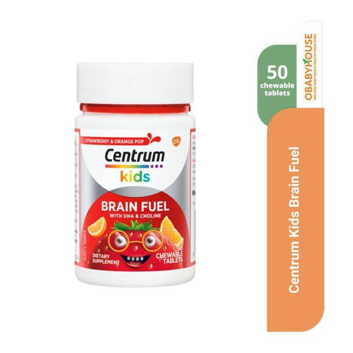 Centrum Kids Multivitamin 50 Chewable Tablets - Brain Fuel | Lazada ...