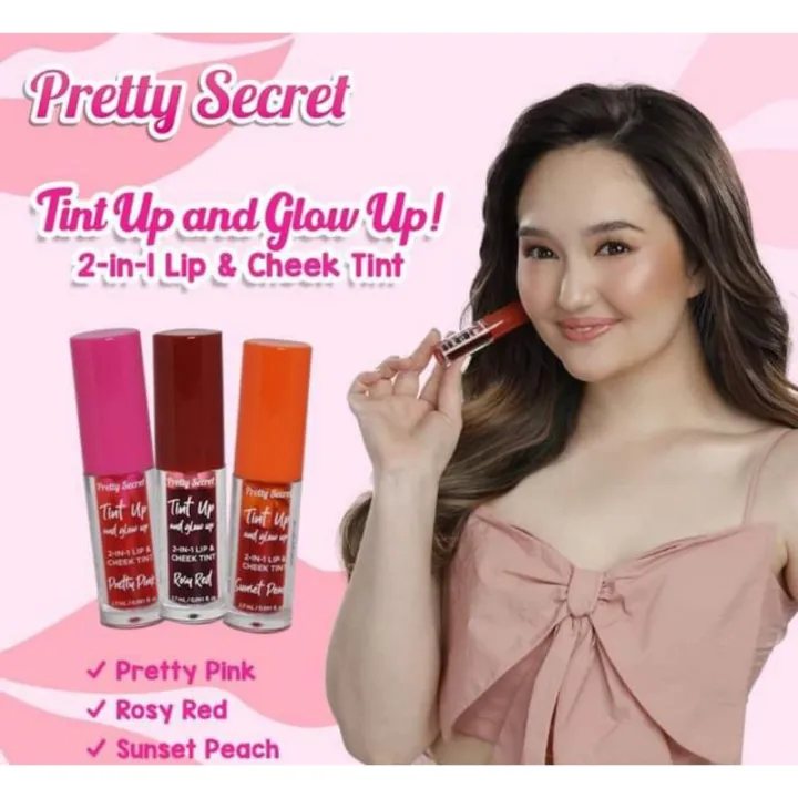 PRETTY SECRET Lip Cheek Tint 2.7ml | Lazada PH