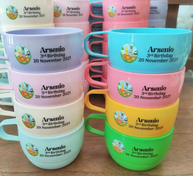 Souvenir Cangkir Hoya Tanpa Kemasan Warna Kuning harga per 2 pcs ...