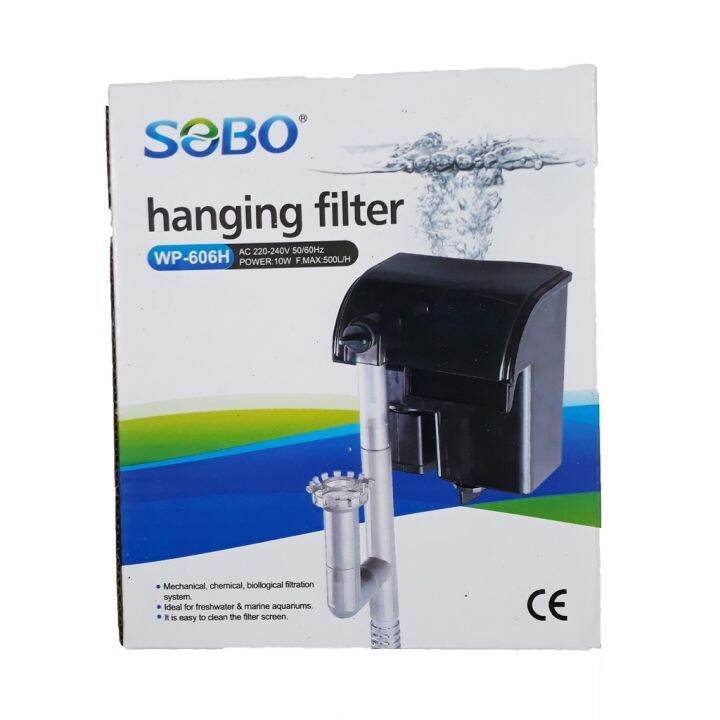 Máy lọc nước hồ cá SOBO 303H, 606H, 607H dạng thác nước WP-303H, Wp-606H, WP- 607H | Lazada.vn