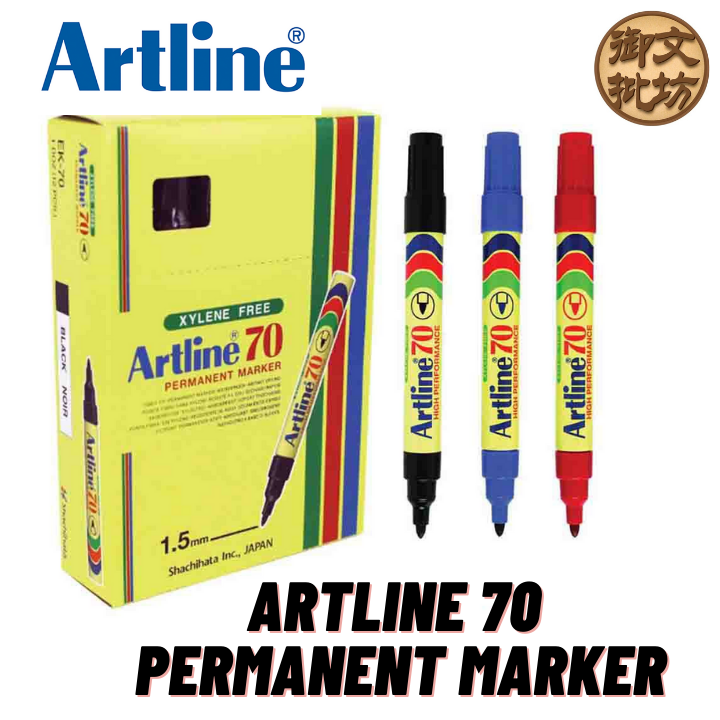 *Original* ARTLINE 70 Permanent Marker Pen / Artline 70 Marker | Lazada