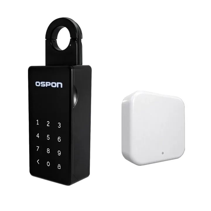 TTLOCK Smart Key Lock Box Safes IP65 Waterproof Password Phone Control ...
