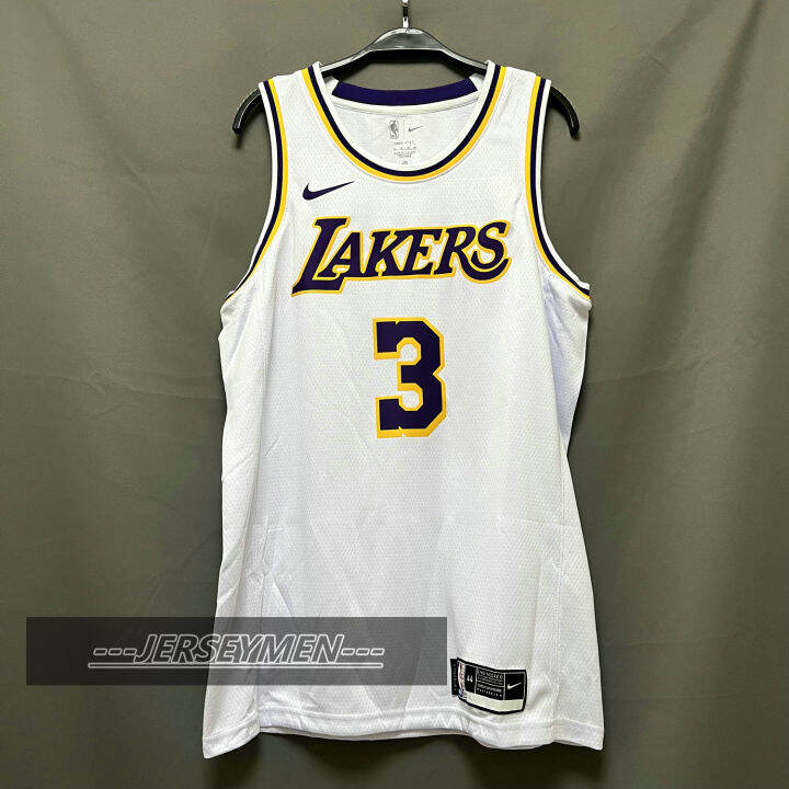 【High Quality】Men's 2022-23 New Original NBA Los Angeles Lakers #3 ...