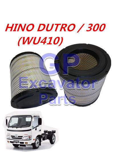 Hino DUTRO/300(WU410) Penapis Angin / Air Filter RHN-78020-U 17801 ...