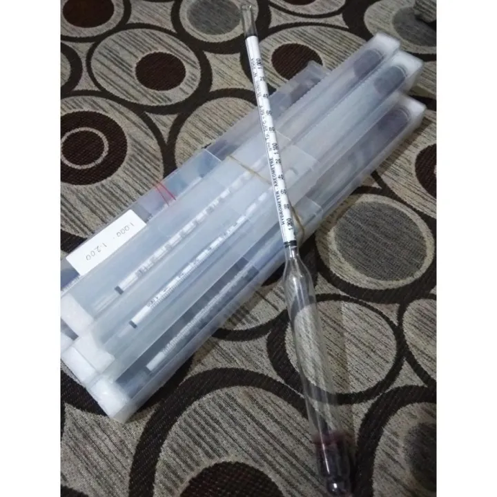 Hydrometer Density Solar Range 0.800 - 0.900 untuk Test Density BBM ...