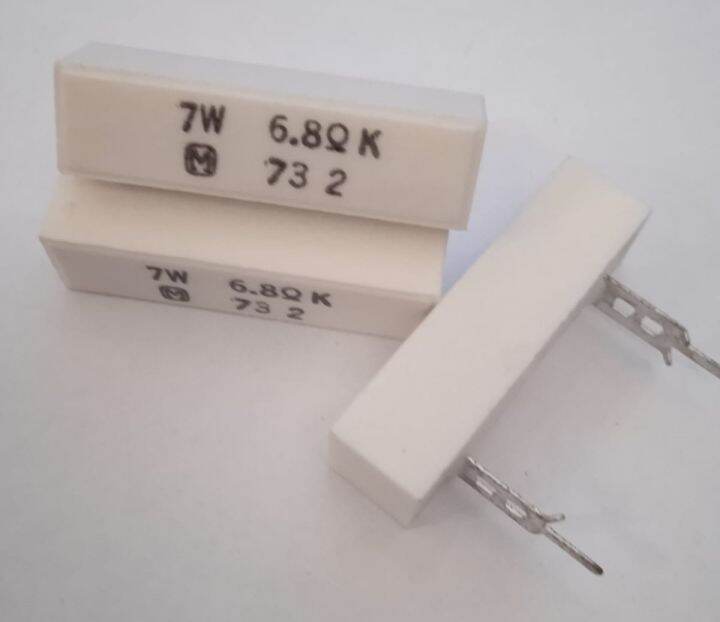 Resistor Keramik 7W 6.8Ohm 6.8 Ohm | Lazada Indonesia