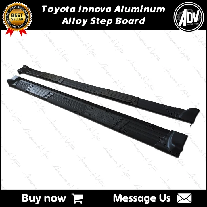Toyota Innova 2005-2015 Aluminum Alloy Step Board / Stepboard (With ...