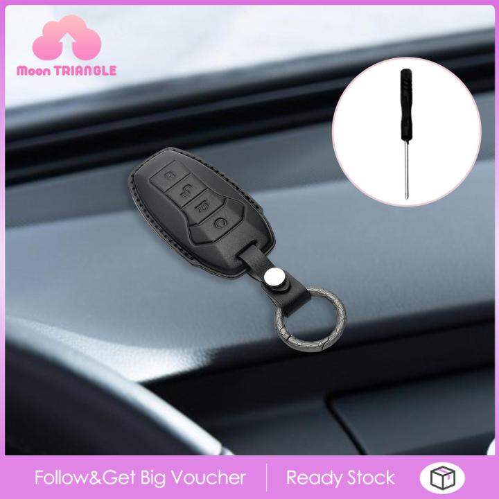Moon TRIANGLE Durable Key Fob Cover Housing Auto for Byd Han Pro ...