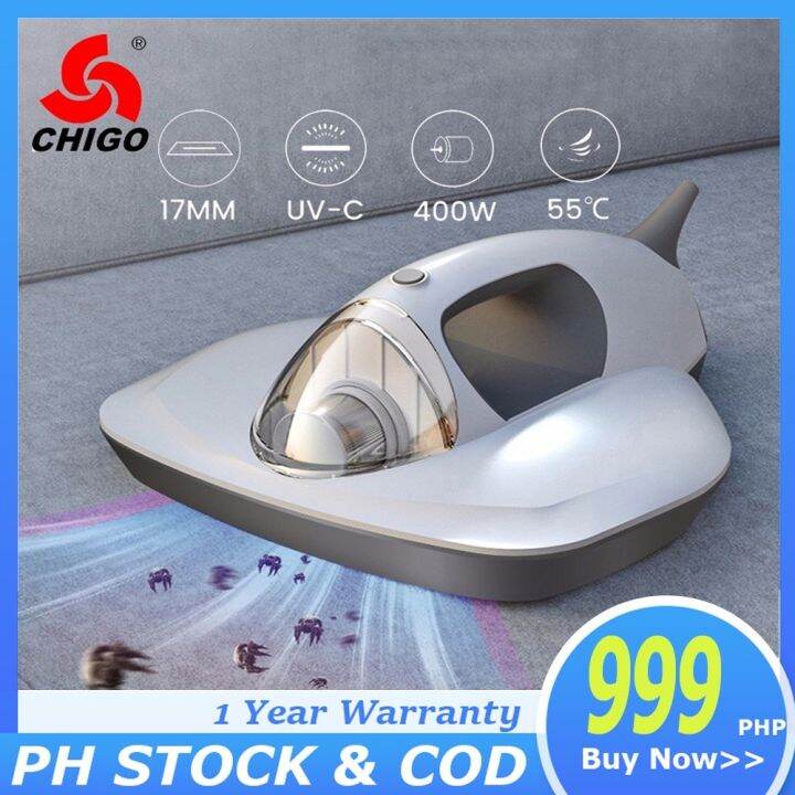 Deerma CM800 Chigo ZG-KT02A handheld dust mite vacuum cleaner UV sterilization 13000Pa/12000P ...