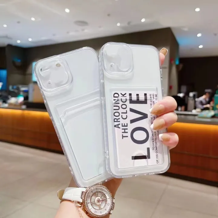 CARD CASE CLEAR REDMI MI 11T NOTE 8 9 10 11 9S 10C 9A 9C 10A MI 12 PRO ...