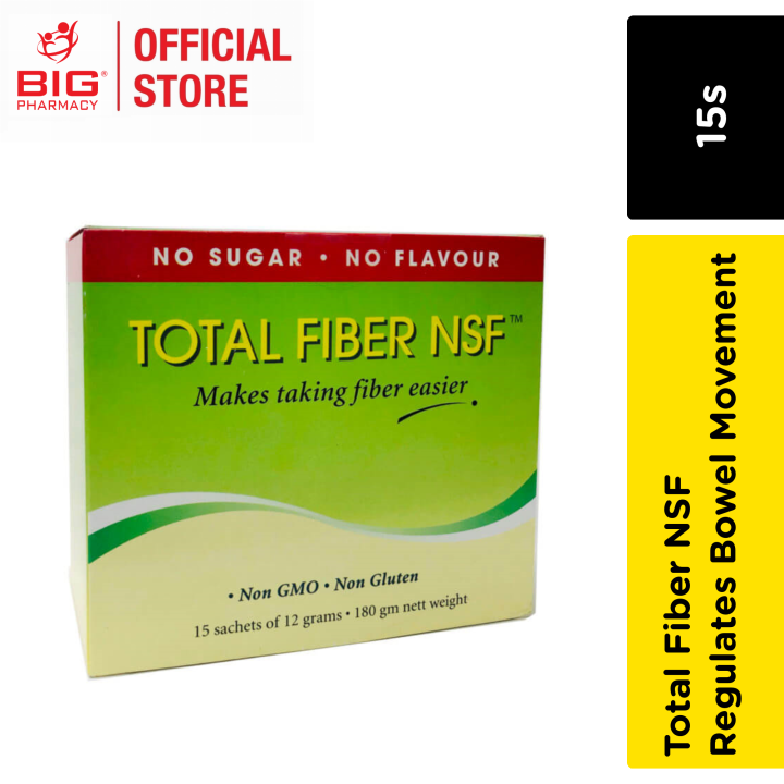 Total Fiber NSF (12g x 15's) | Lazada