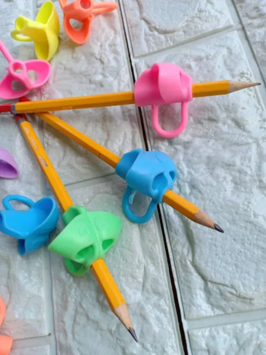 Pencil Holder for Kids, Pemegang Pensel kanak kanak, pencil grip, Fine ...