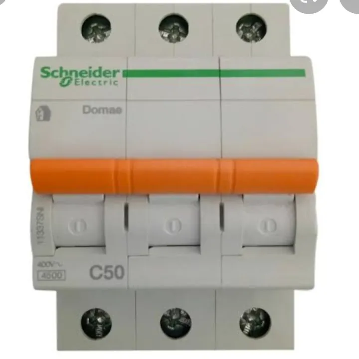 MCB Schneider 3P 50A atau 63A (hrg sama) domae 4.5 kA 3 phase | Lazada Indonesia