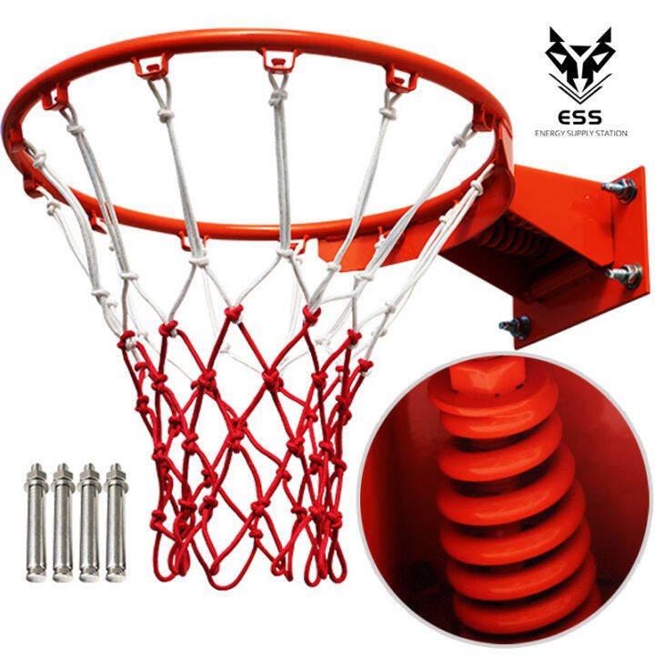 【ESS】45cm/35cm Athlete Basketball Match Game Ball Ring Hoop Rim Stand ...