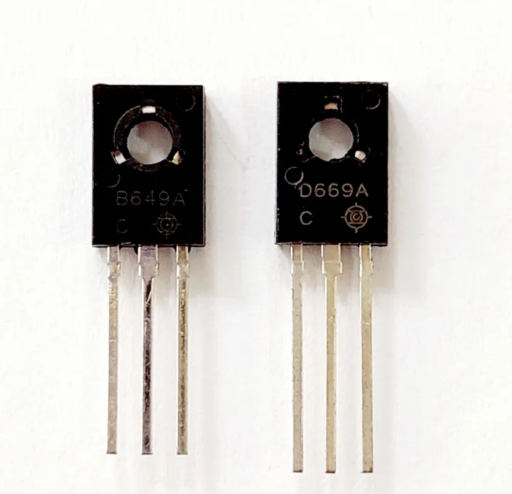 Transistor B649A D669A ทรานซิสเตอร์ เครื่องขยาย Drive Transistor ...