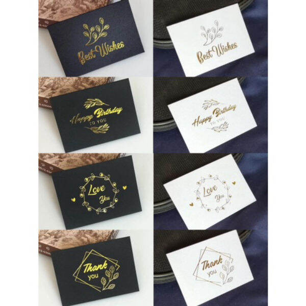 CARD - kartu ucapan GOLD EDITION, Warna BLACK_WISHES | Lazada Indonesia