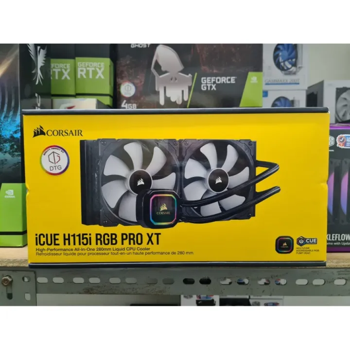Corsair iCUE H115i RGB PRO XT Liquid CPU Cooler | Lazada Indonesia