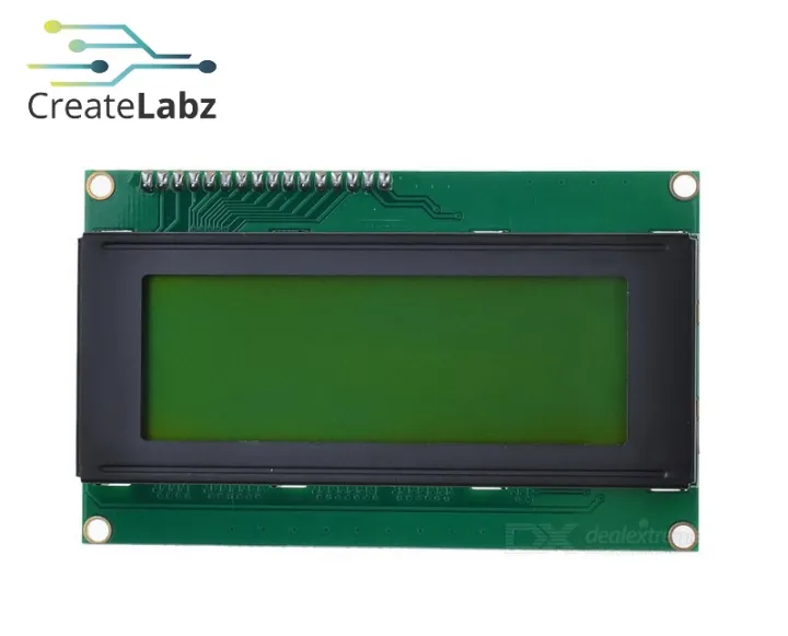 LCD module IIC/I2C 20x4 LCD, yellow green screen | Lazada PH