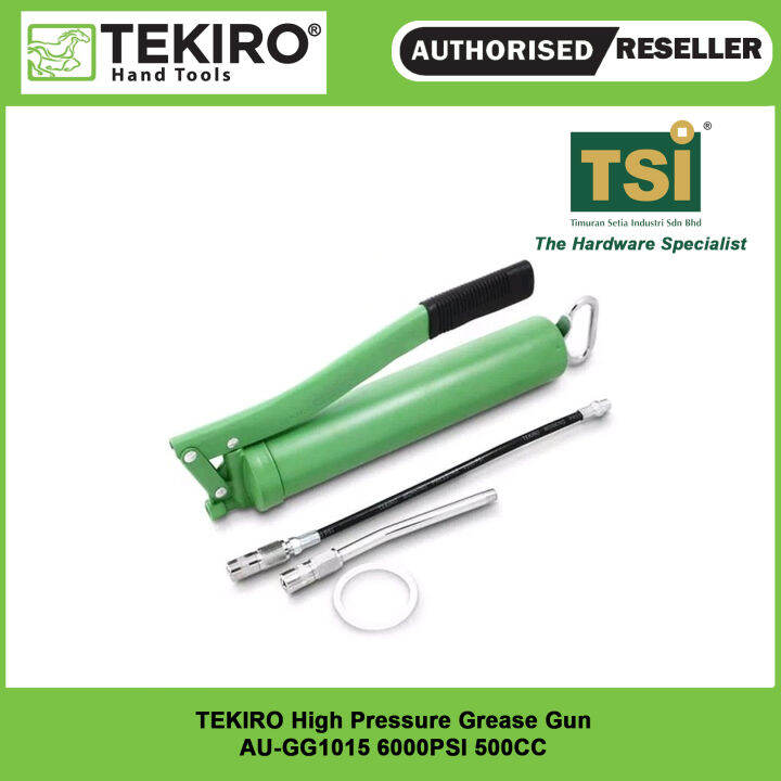 Tekiro High Pressure Grease Gun AU-GG1015 6000PSI 500CC | Lazada