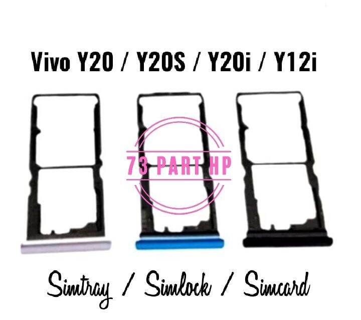 Simtray Vivo Y20 2020 / Y20s / Y20i / Y12i Simcard Simlock Sim Lock Slot Crad Tray | Lazada ...