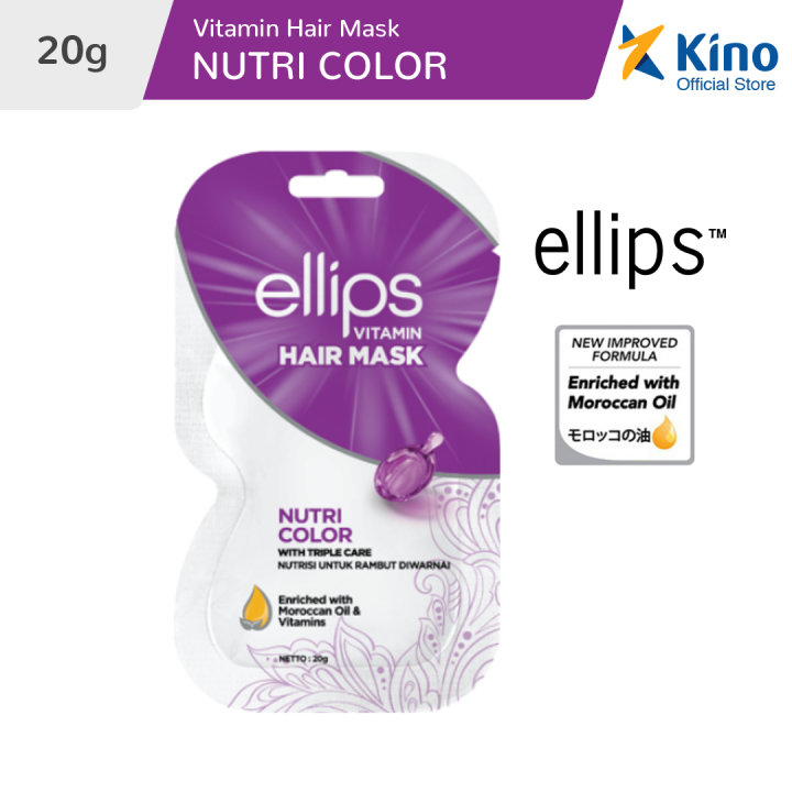 Ellips Hair Mask Nutri Color 20 GR | Lazada PH