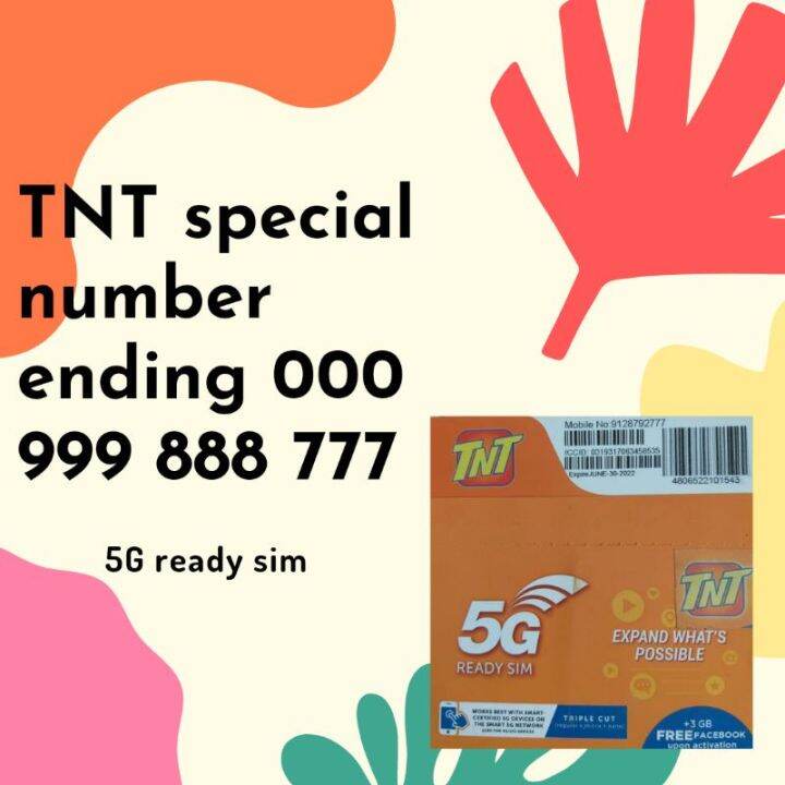 TNT SIM SPECIAL NUMBER 000 888 | Lazada PH