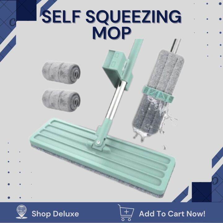High Quality Self Squeezing Mop | Hands Free Magic Cleaning Mop | 360 ...